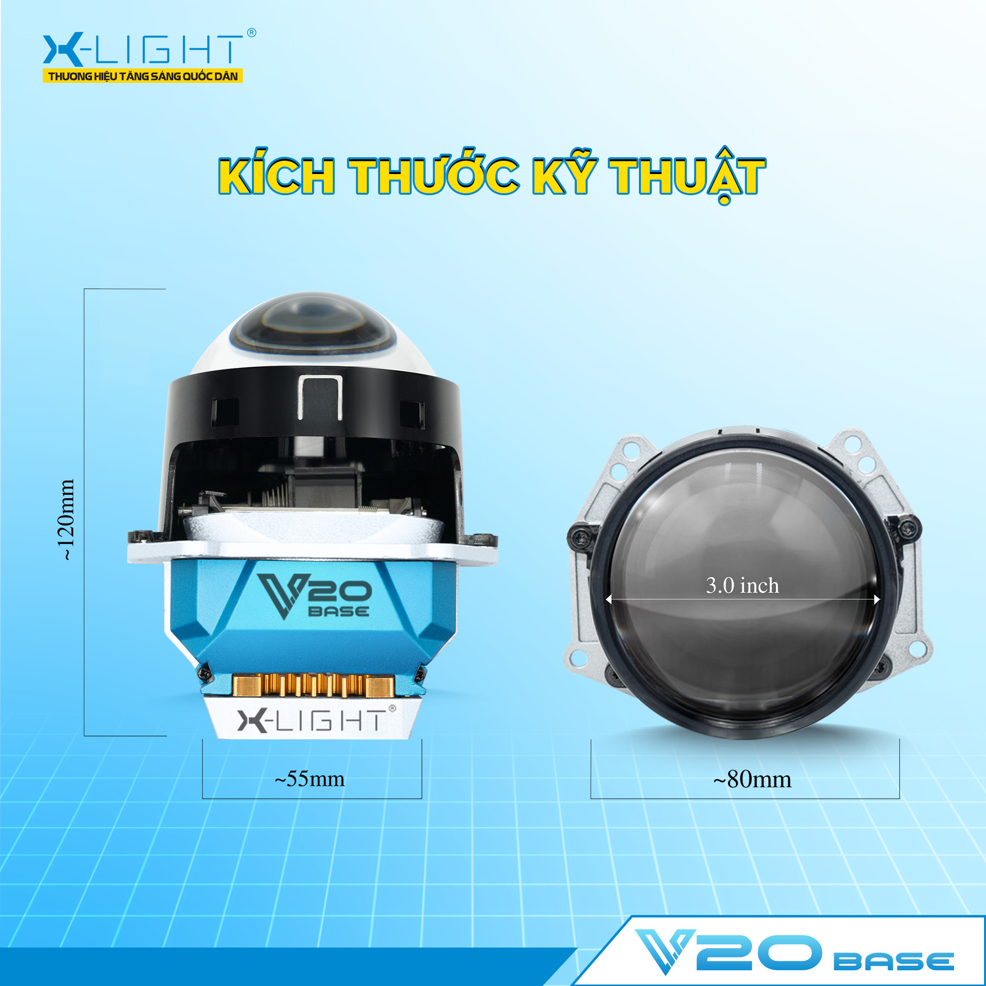 BI LED X-LIGHT V20 BASE 2025
