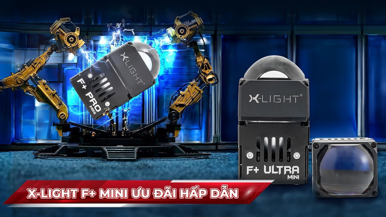 MODULE BI LASER MINI X-LIGHT F+ ULTRA – DÒNG BI LASER 1.8 INCH ĐẦU TIÊN ...