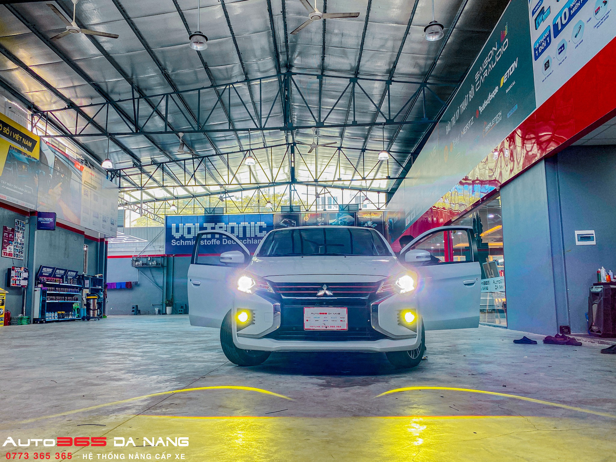 ĐỘ ĐÈN MITSUBISHI ATTRAGE