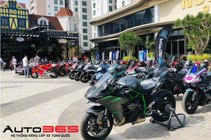 CÂU LẠC BỘ SÀI GÒN MOTOR SHOW KỶ NIỆM 5 NĂM THÀNH LẬP TẠI PHAN THIẾT