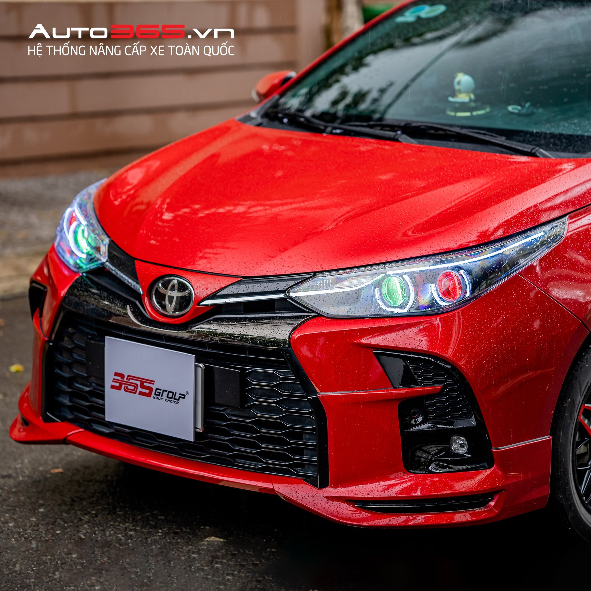 ĐỘ ĐÈN TOYOTA VIOS MỚI NHẤT 2024