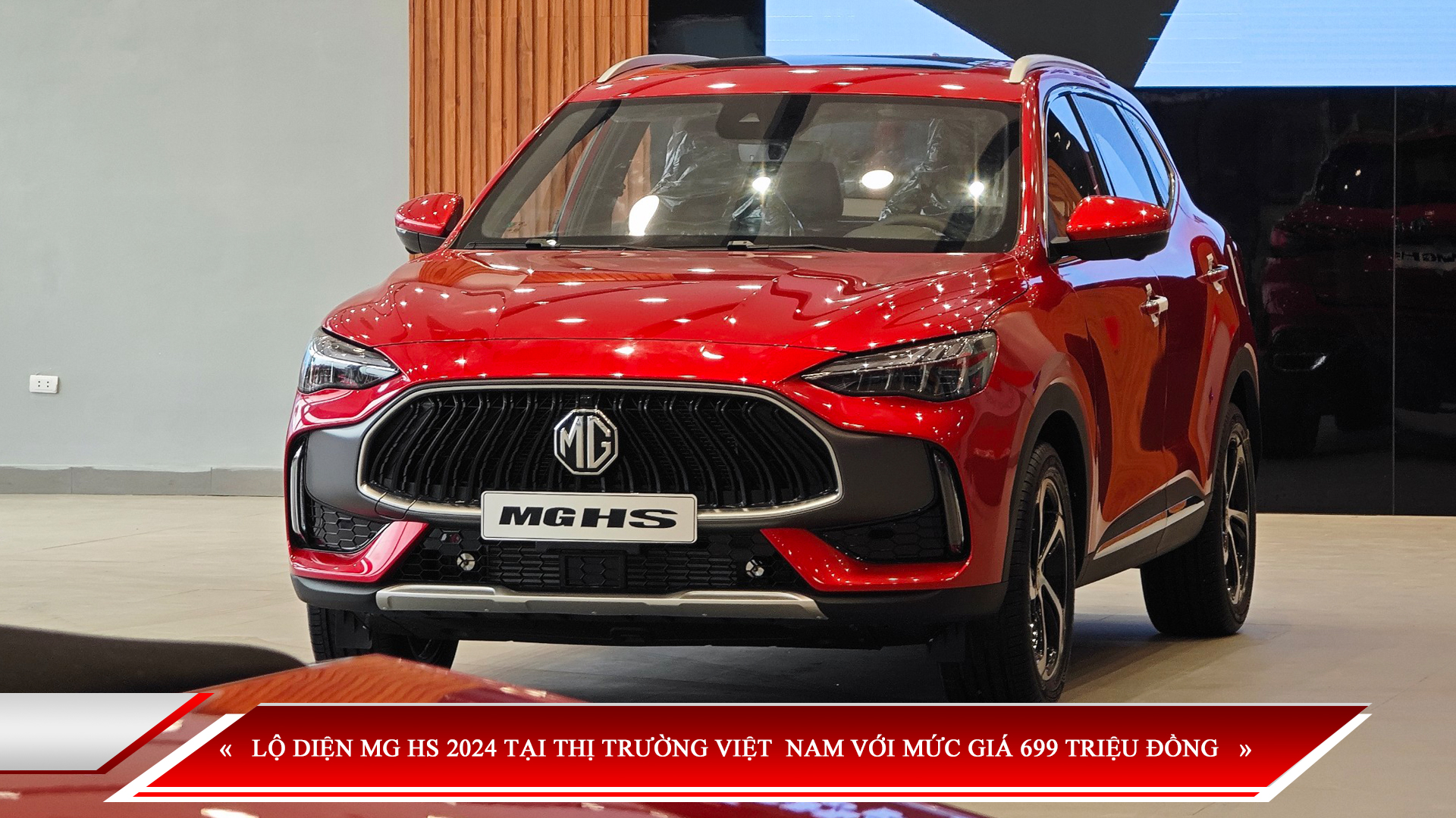 LỘ DIỆN MG HS 2024 TẠI THỊ TRƯỜNG VIỆT NAM VỚI MỨC GIÁ 699 TRIỆU ĐỒNG