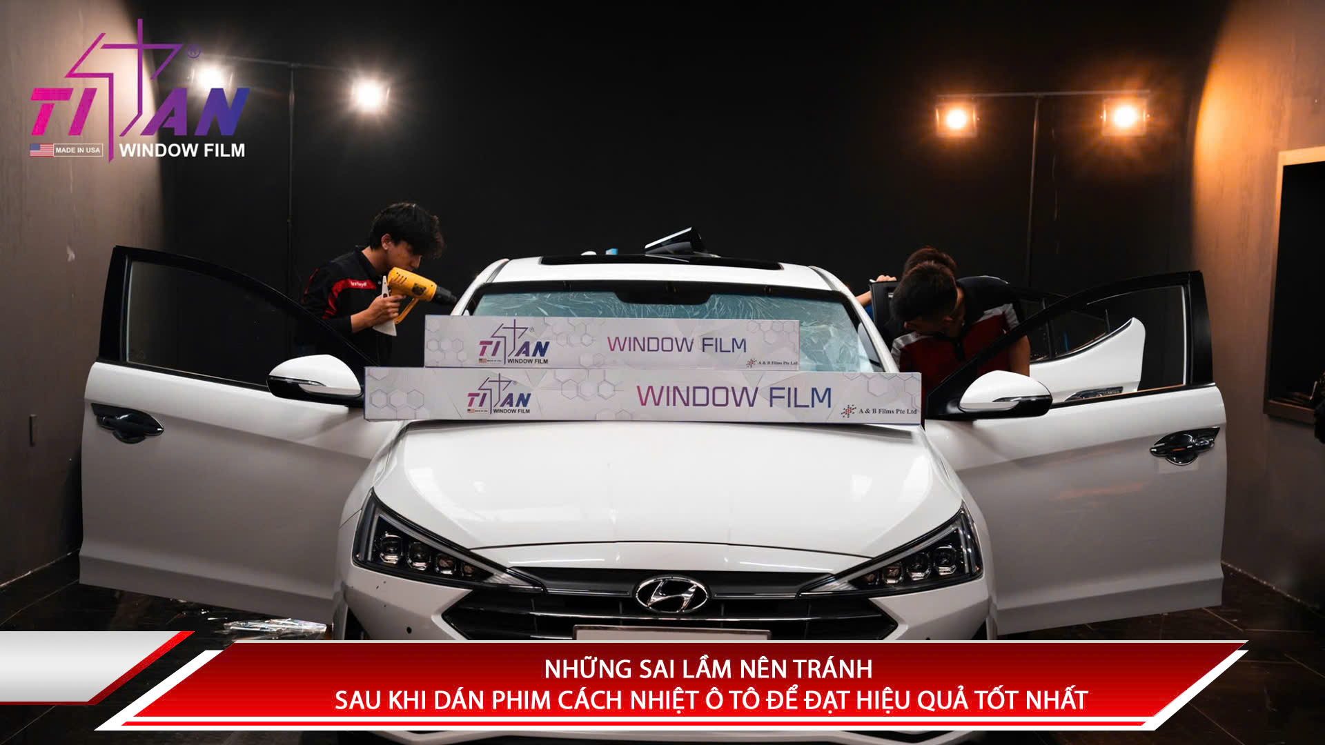 NHỮNG SAI LẦM NÊN TRÁNH SAU KHI DÁN PHIM CÁCH NHIỆT Ô TÔ ĐỂ ĐẠT HIỆU ...