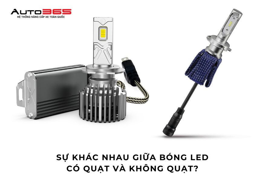 BÓNG ĐÈN PHA NÊN CHỌN LOẠI NÀO - QUẠT HAY KHÔNG QUẠT?