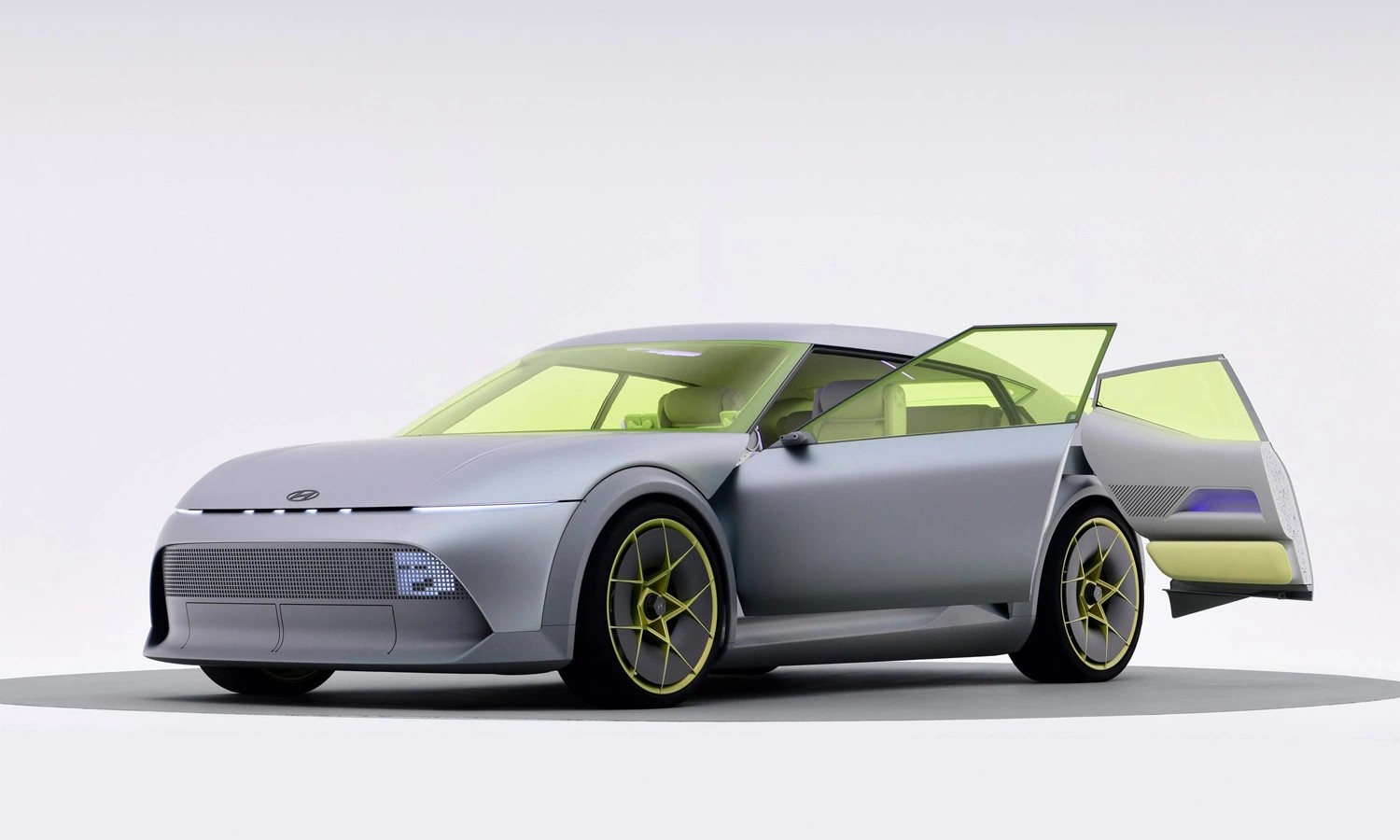 Hyundai Concept Three - Hatchback điện mang phong cách mới